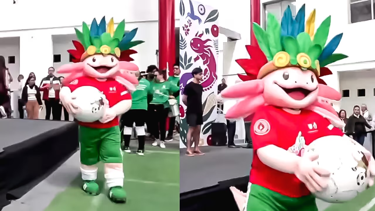 Presentan a la mascota de la Ciudad de México para el Mundial de 2026